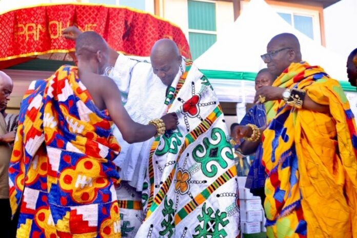 Dan Botwe is honored by Okuapeman as the Traditional Council's ...