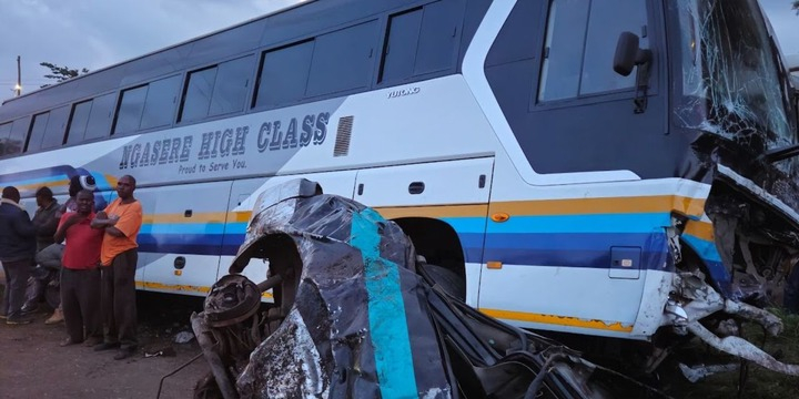 At least four people were killed in an accident on the Kericho-Awasi road.