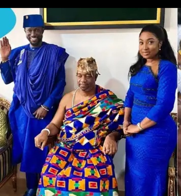 The lovely Nana Kwame Bediako's wife, who is blessed with four children ...