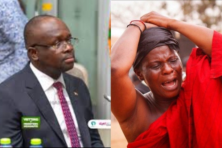 Sad news: Ghana's newly appointed defense minister mourns the death of ...