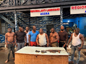 Police Thwart Deadly Land Guard Attack in Accra, Seize High-Powered Weapons