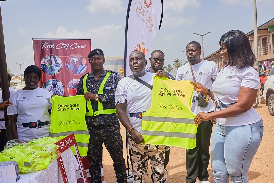 Rock City Hotel leads Road Safety Awareness Campaign in Nkawkaw