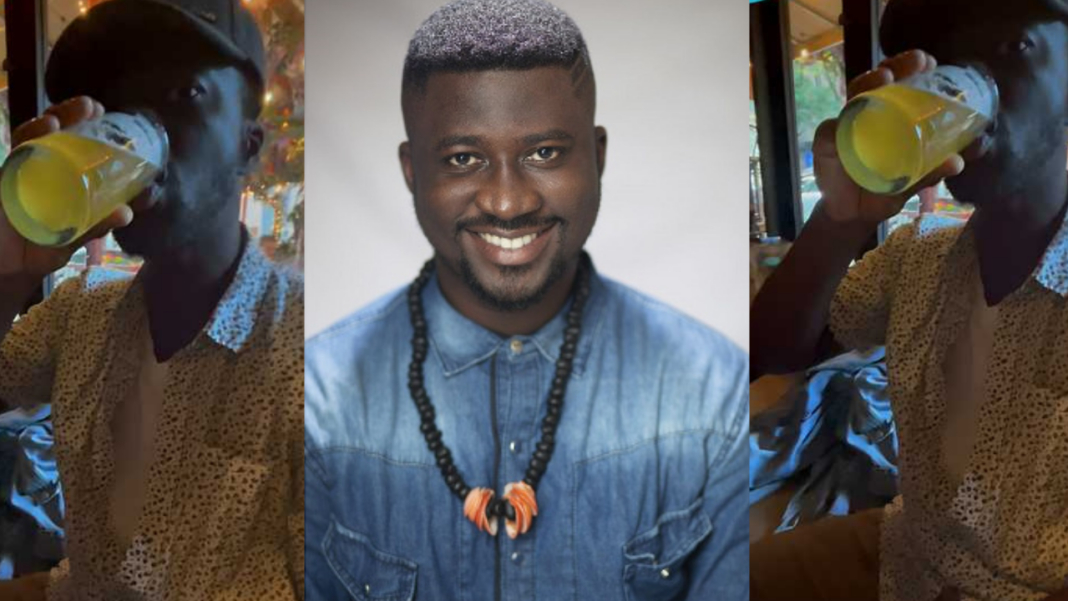 Rapper Asem's new, unfamiliar look has Ghanaian concerned.