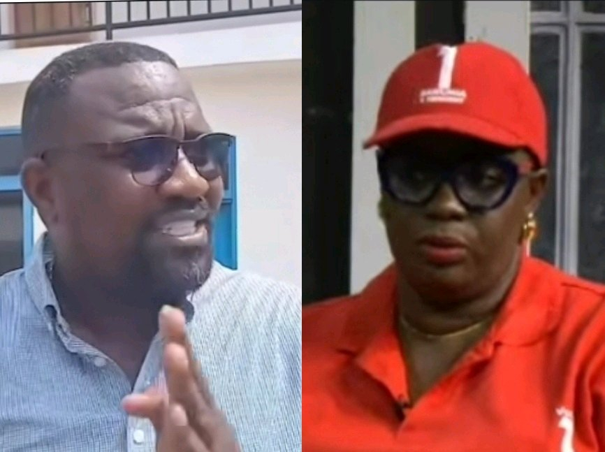 Ama Daaku accuses John Dumelo of hypocrisy for criticizing Lydia Seyram ...