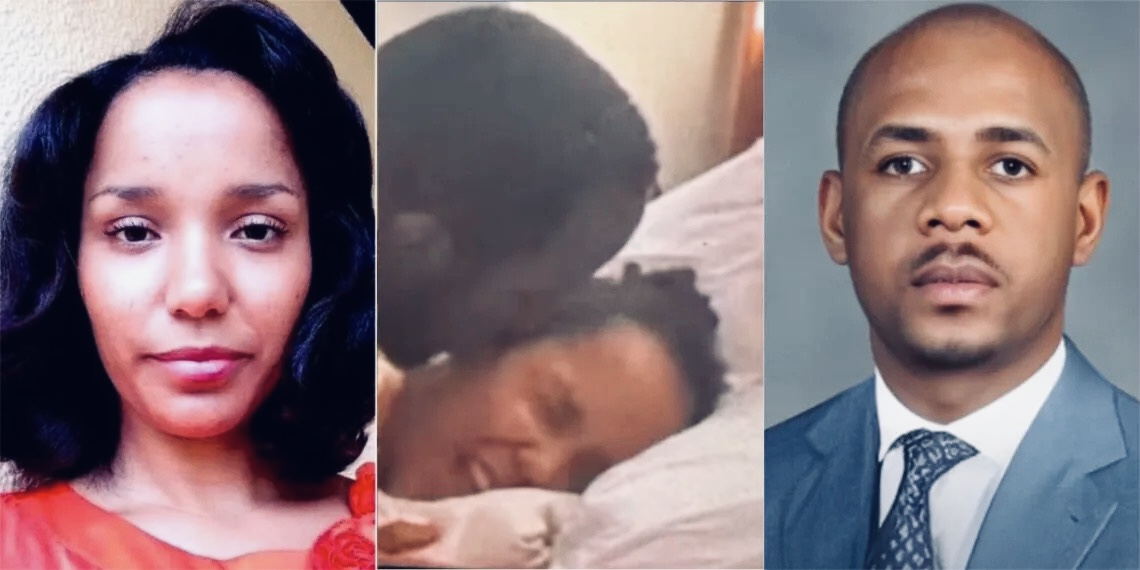 The entire video of Baltasar Engonga's wife's adult video with another ...