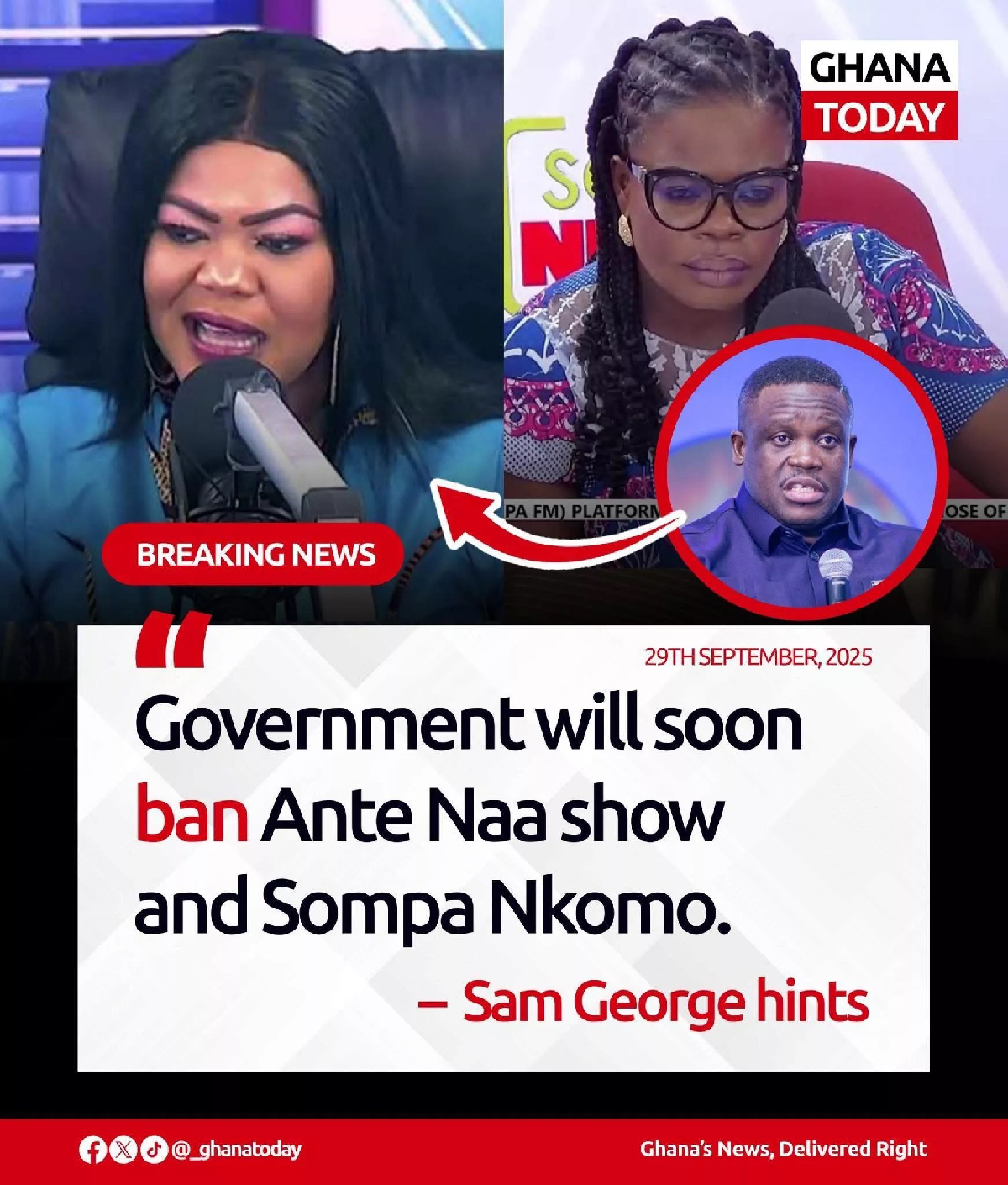 Government plans to close some Ghanaian radio and TV programs ...