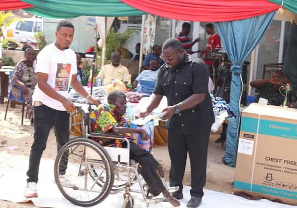 Kingdom FM gifts people with Disabilities fridges, Pop Corn machine ...