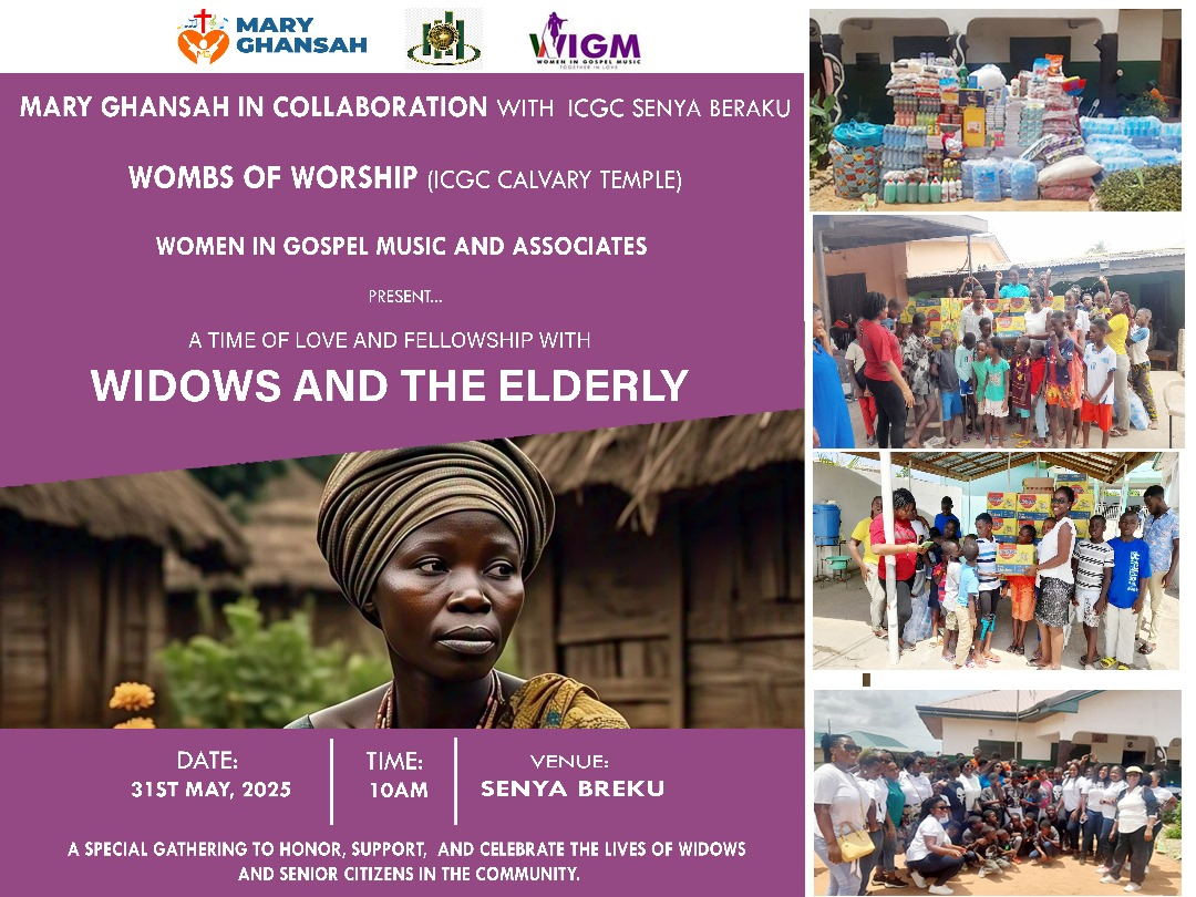 Mary Ghansah, Wombs of Worship, Women in Gospel Music to bring hope to ...