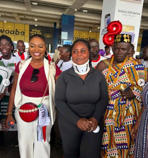 After recovering, Dorcas Affo-Toffey returns to Ghana.