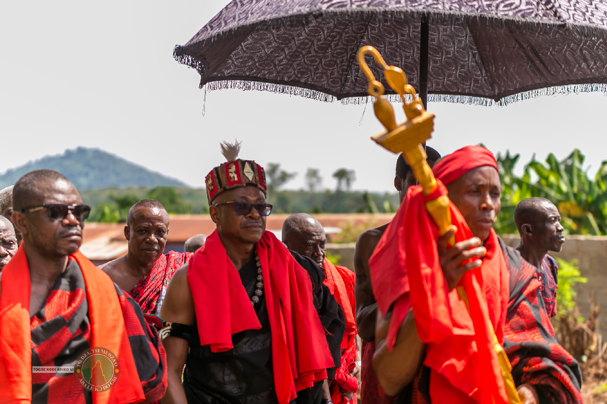 Tanyigbe Mourns Passing of Togbe Yao Sunu II, Divisional Chief of Dzafe