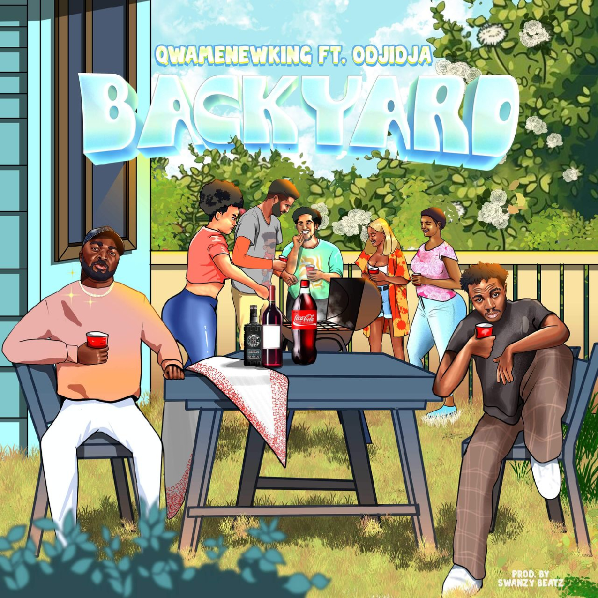 Qwamenewking,Premieres New Afrobeat Single ‘Backyard’ with Odjidja!