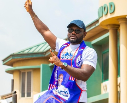 Actor Prince David Osei has acknowledged defeat and congratulated NDC.