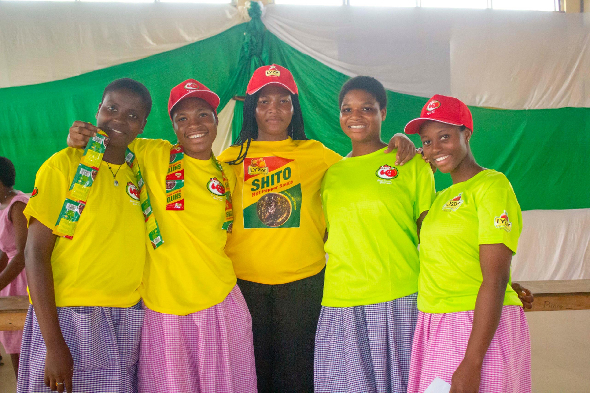 Brand influencer Rosemary Awudza Storms St Catherine SHS for special ...