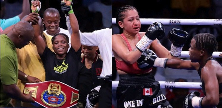 Ghana's Abigail Quartey Becomes First Female World Boxing Champion.