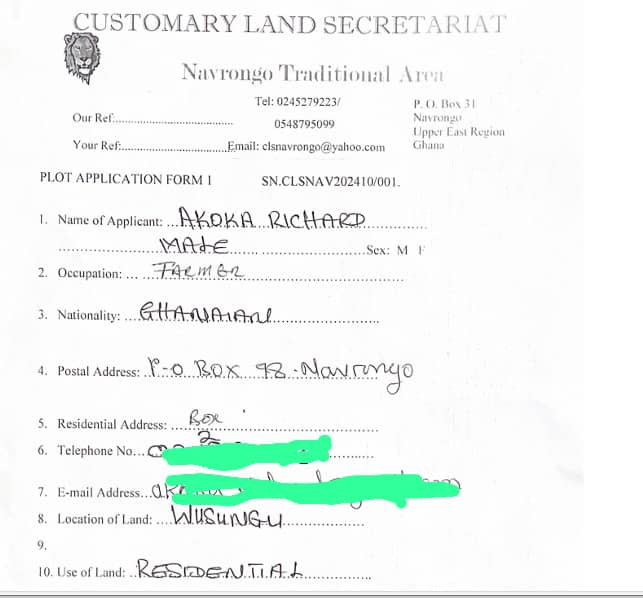 Sale Of Forest Reserve In Navrongo: Pungu Wusungu Division Chief Exposed