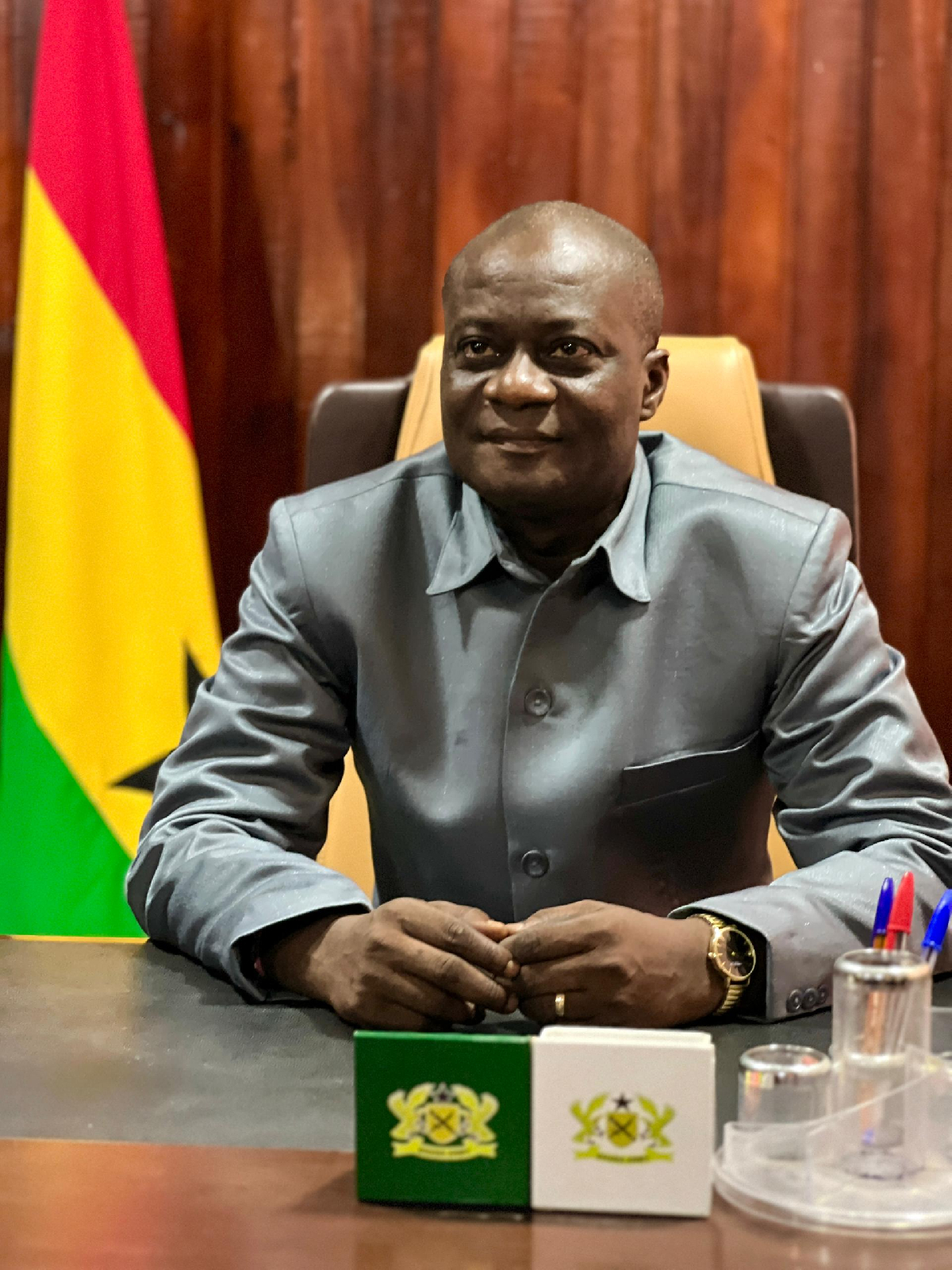 Western Regional Minister Joseph Nelson assumes office