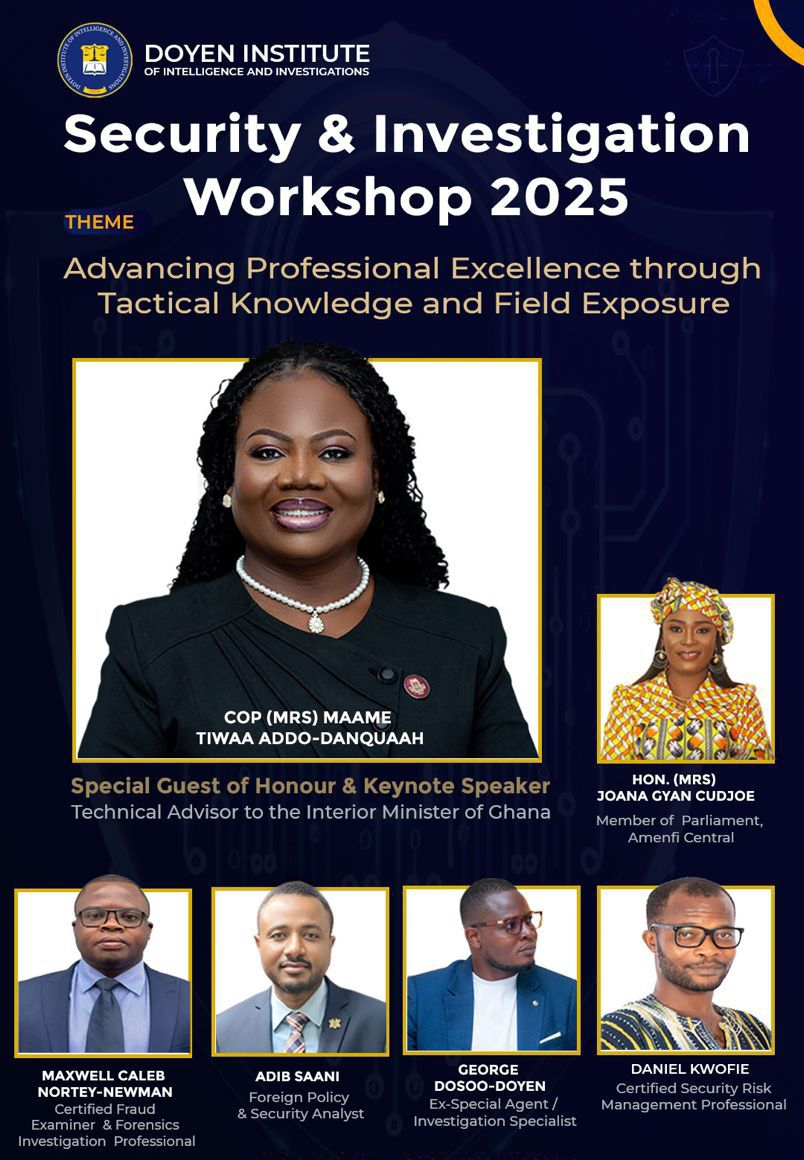 ‎Doyen Institute Announces Major Security & Investigation Workshop 2025 ...