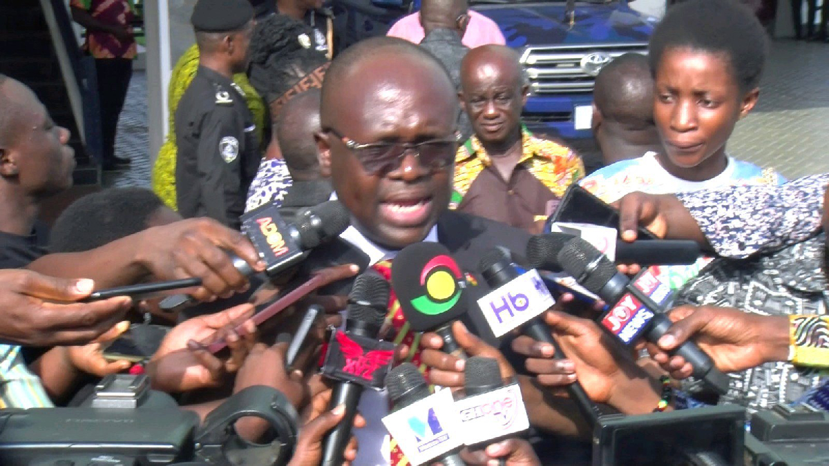 Dr. Omane Boamah is demanding that the Electoral Commission stop the ...