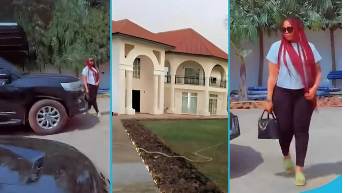 When Maali, the girlfriend of Shatta Wale, visits his new $2.5 million ...
