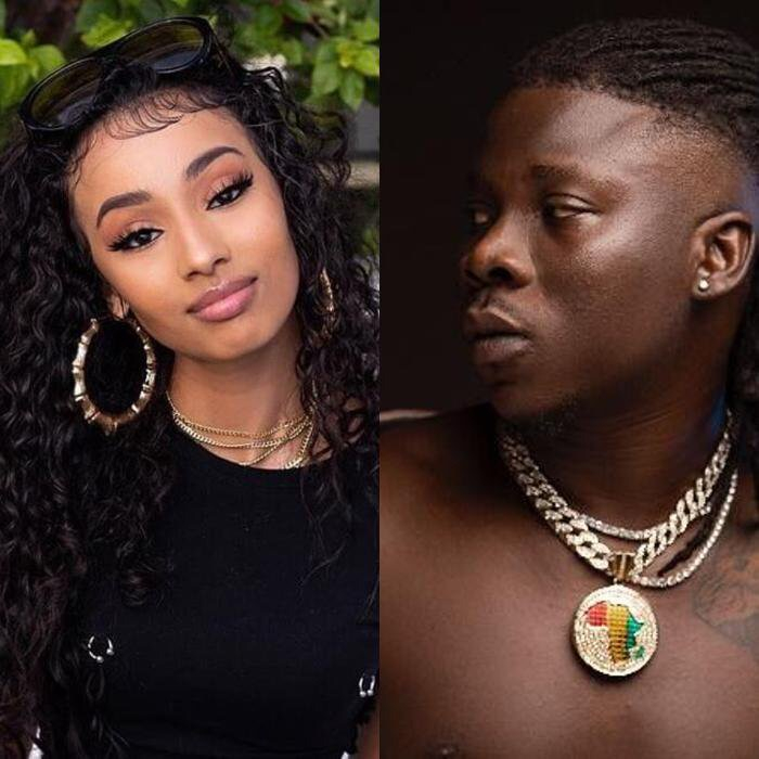 Stonebwoy was trolled for hurrying to meet Rubi Rose after her arrival ...