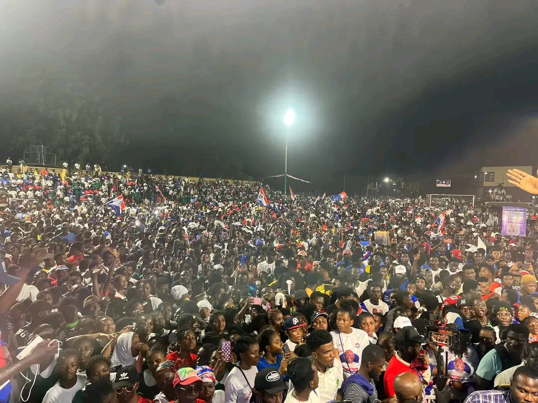 Massive Crowd Welcomes Bawumia's Campaign In Bantama - Ghanaians React