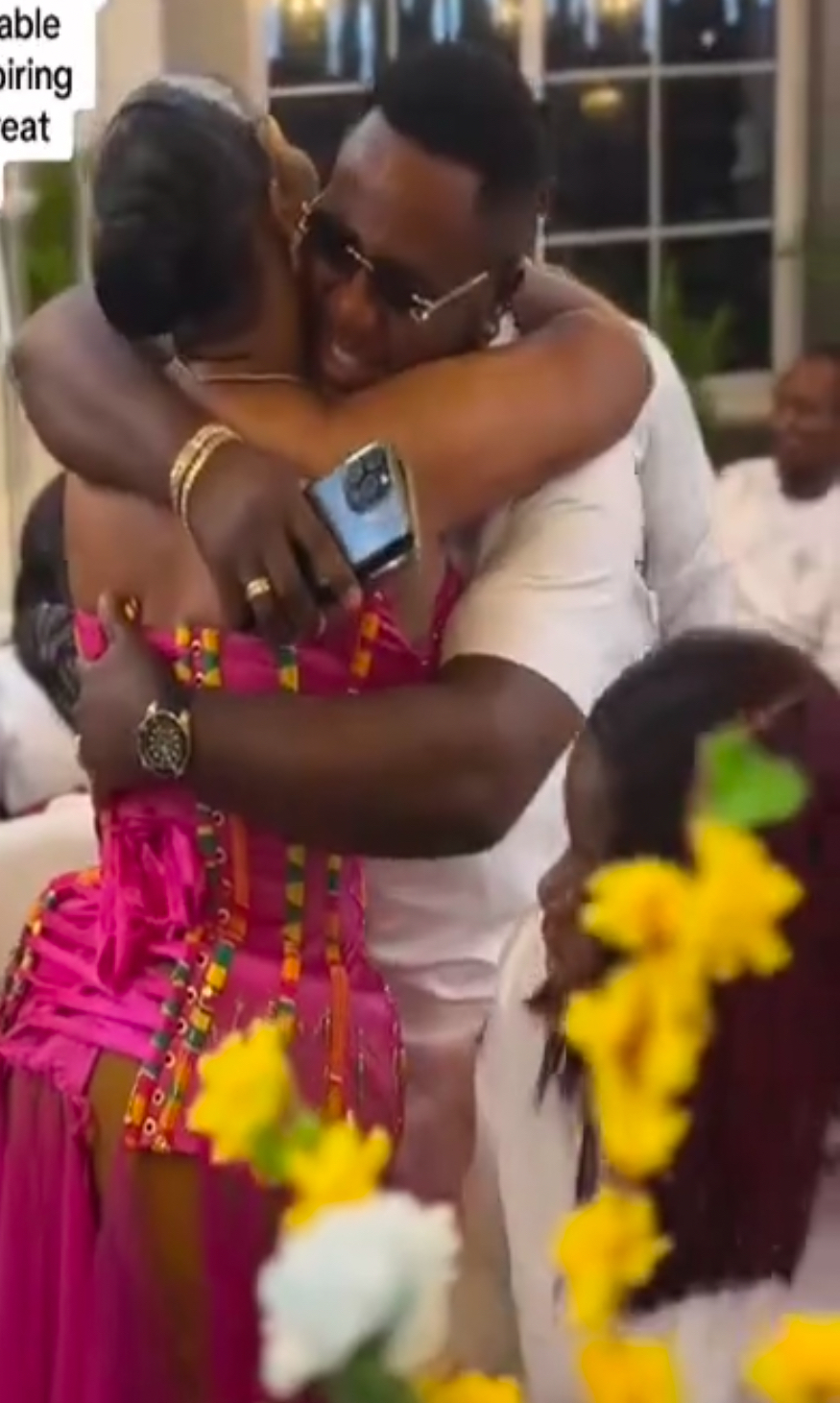 During an event, Nana Ama McBrown's wardrobe malfunctions, revealing ...