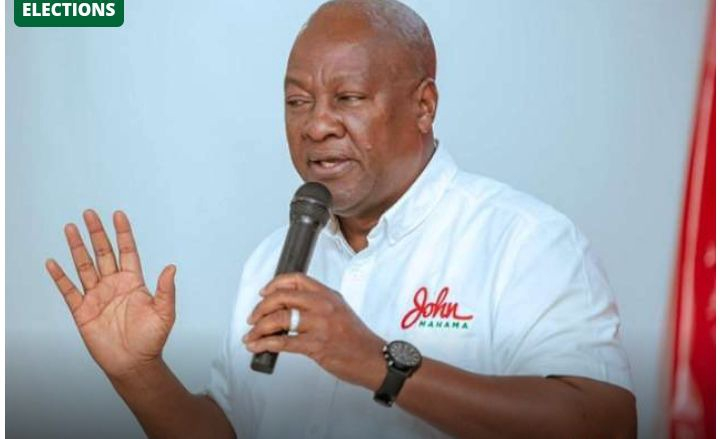 Mahama names a transition team of 10 members.