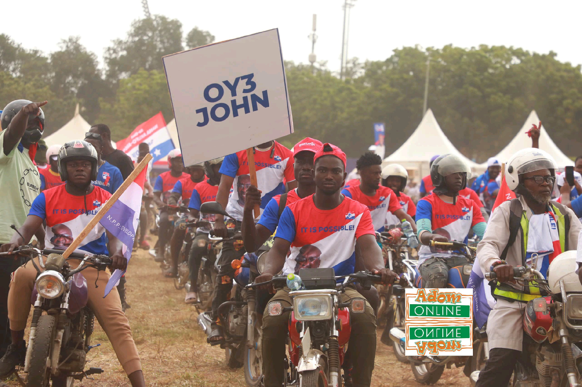 NPP Draws Massive Crowd at Final Rally Ahead of 2024 Election.