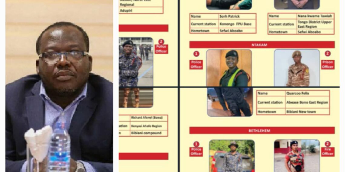 The NPP MP makes public images of people he has gotten jobs for in the ...