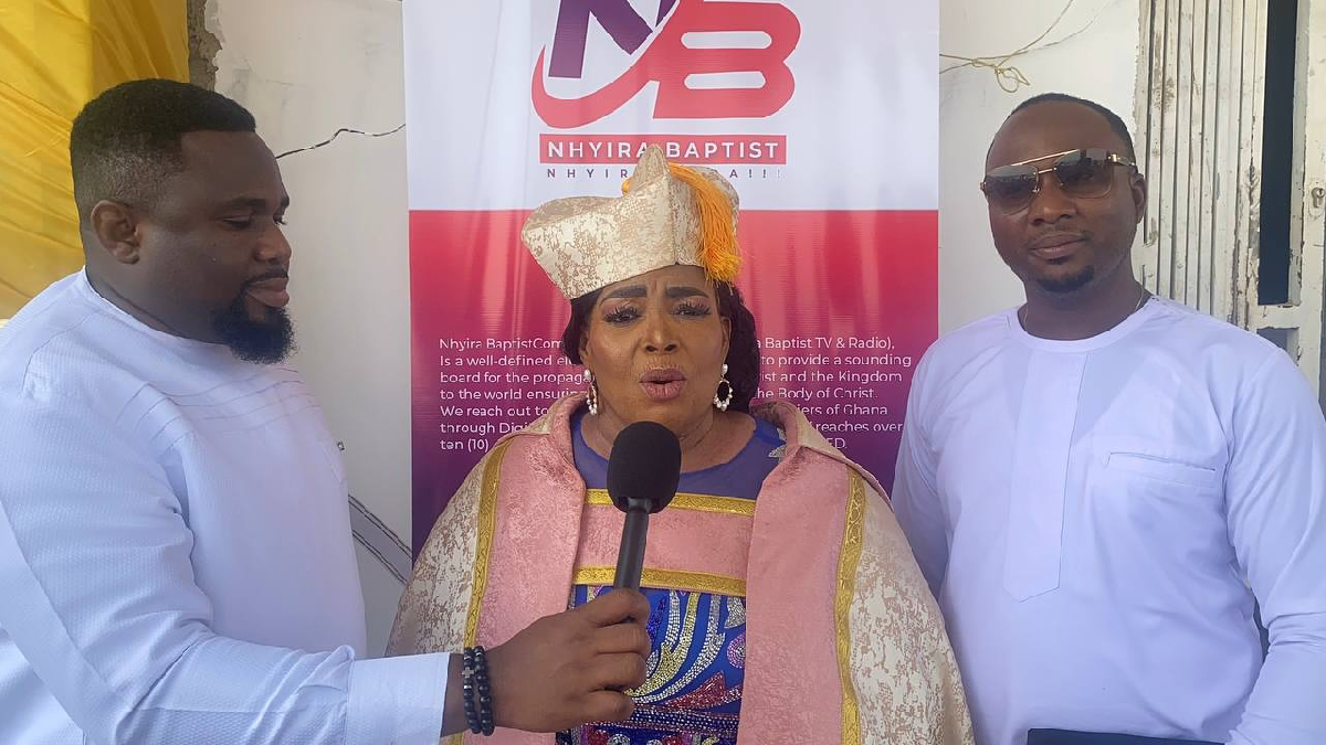 Prophetess Mama Nhyira Launches "Nhyira Baptist TV"