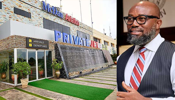 Ibrahim Mahama denies McDan Private Jet Terminal takeover