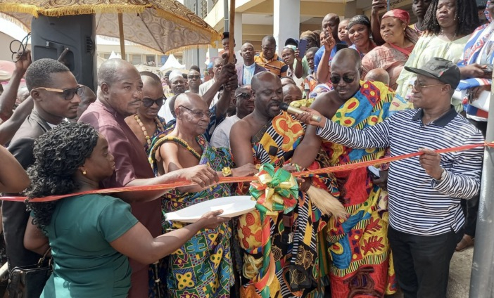 Amewu announces that the newly inaugurated Hohoe market will begin ...