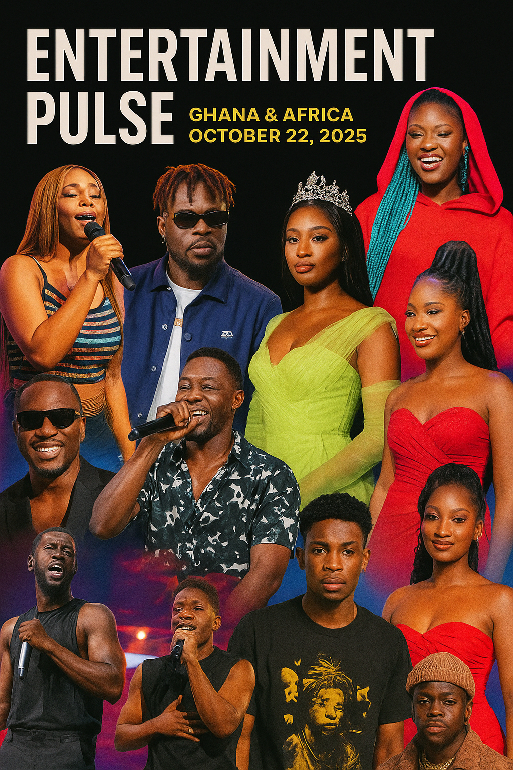 Entertainment Pulse:Ghana and Africa's vibrant scene-Talentz MEDIA ...