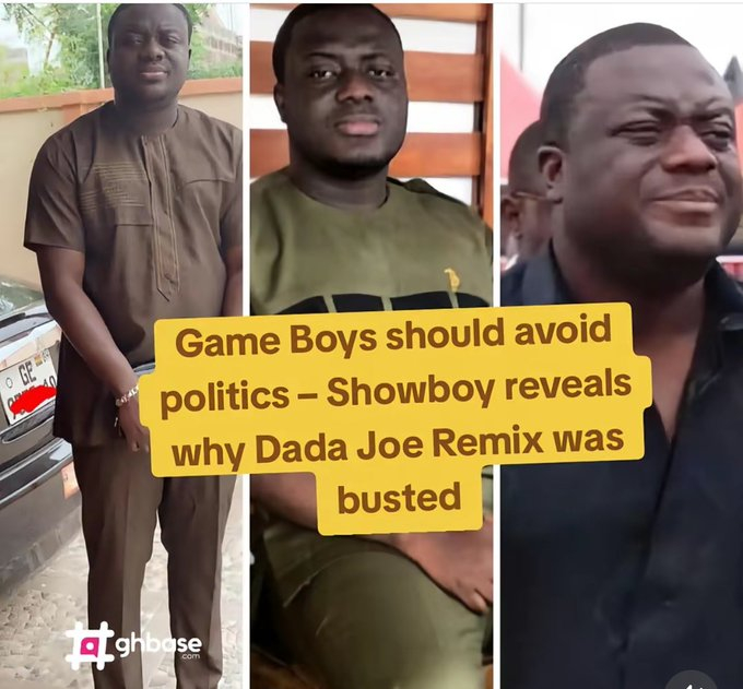 "Stay Out of Politics" – Showboy Explains Why Dada Joe Remix Got into ...