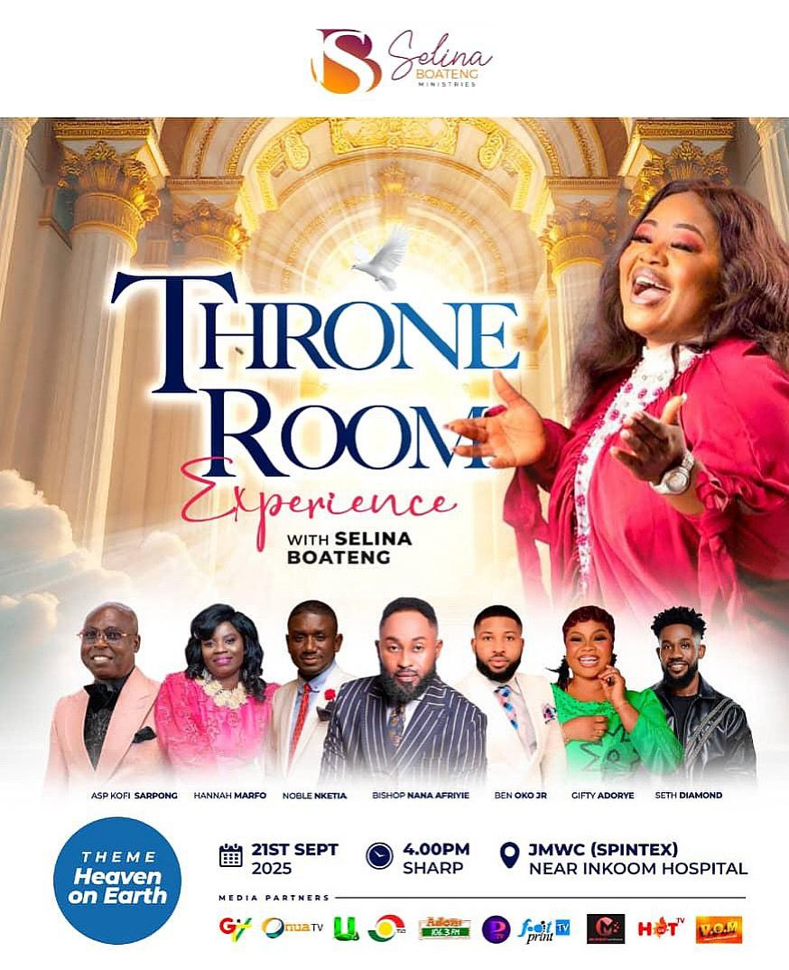 Selina Boateng, ACP Kofi Sarpong, Empress Gifty and more unite for Throne Room Experience 2025