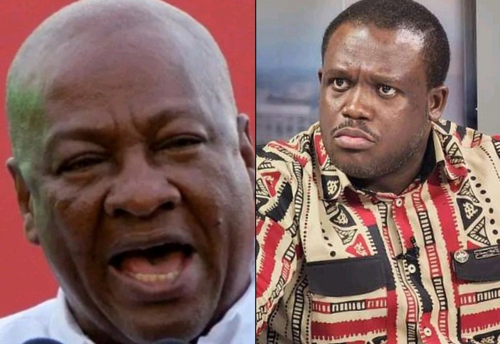 "Go and shut down Onua TV right away," said Sam Nartey. George recalled