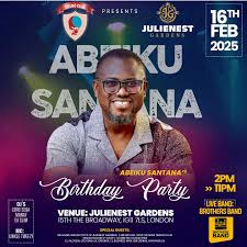 Abeiku Aggrey Santana's birthday bash.