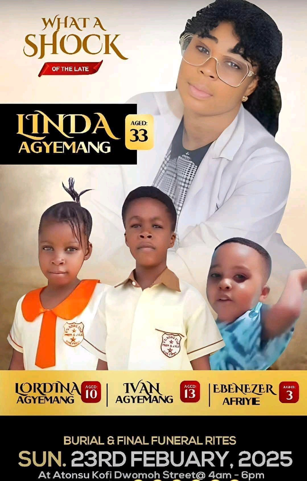 A heart-wrenching tragedy has struck the Gyinyase community in Asokwa ...