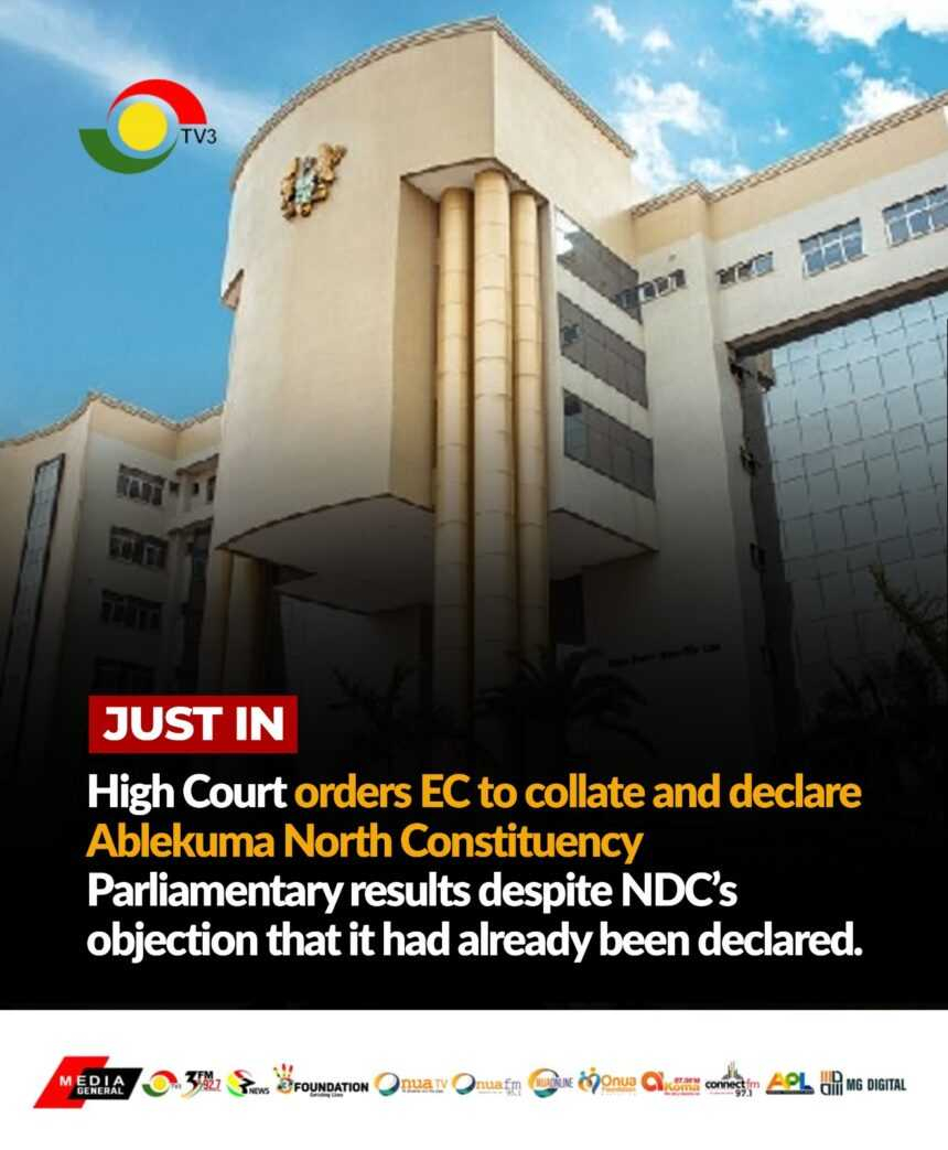 Court Orders Recount of Parliamentary Election Results in Ablekuma ...