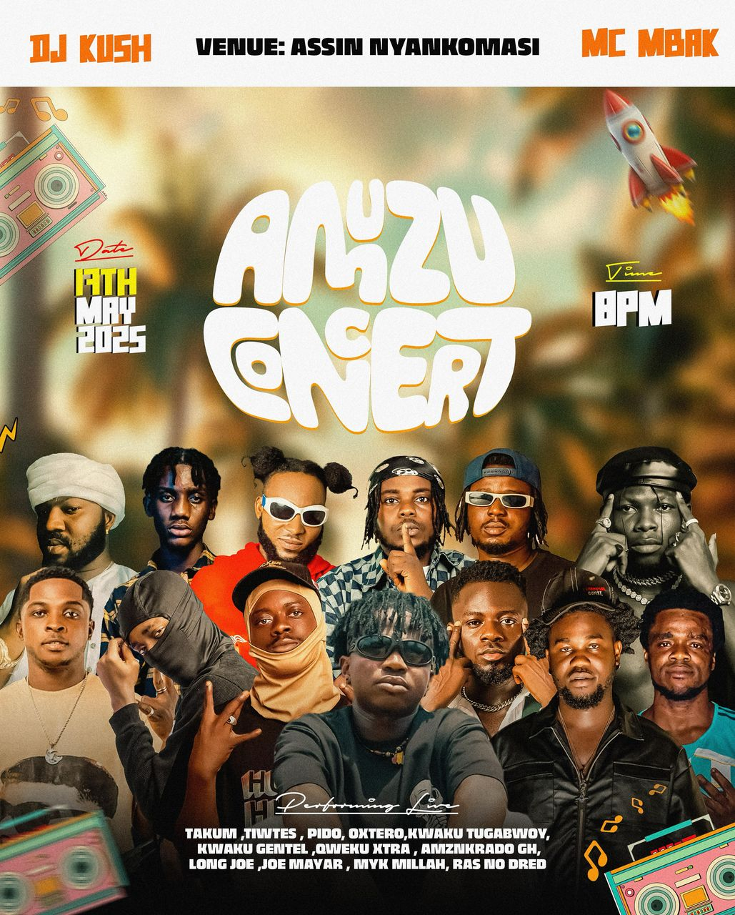 Ghanaian Hardworking Young Singer AMUZU Set to Host First Official ...