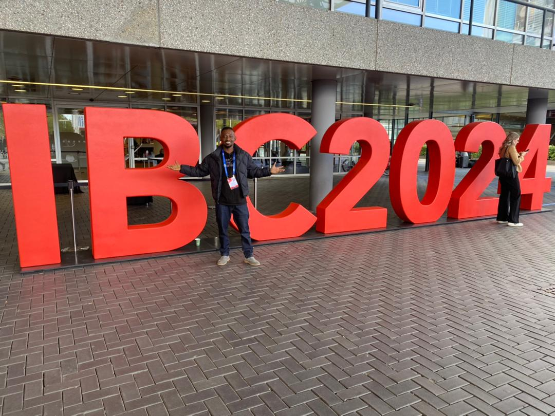Ronnie Ato Paintsil (Afrikaba Ronnie) attends Netherlands IBC 2024