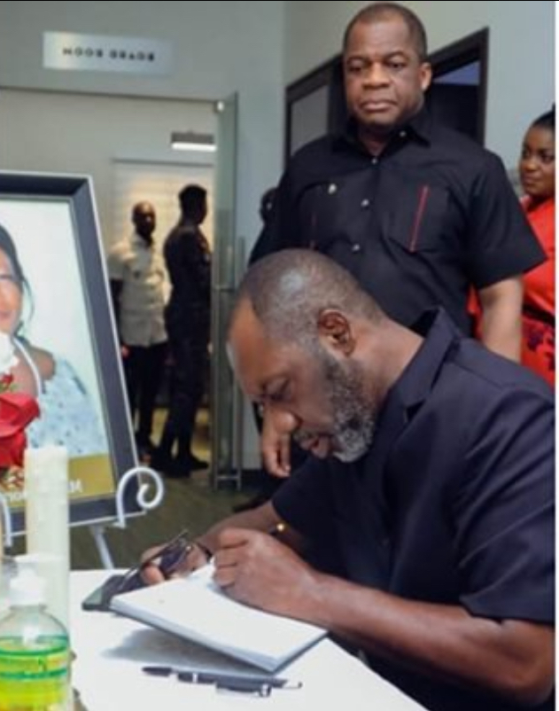 Mahama ,Napo offers Rev. Wengam her condolences.