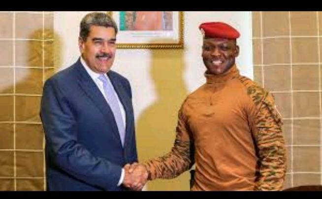 Traoré Shares Rare Smile and Handshake in Moscow During Meeting with ...