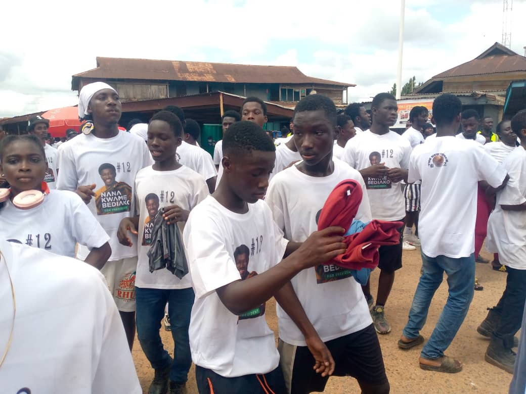 Abuakwa North New Force Movement Holds Youth Empowerment Walk