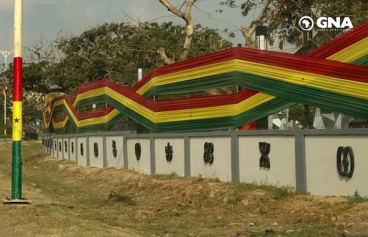 Everything is ready for Mahama's inauguration as fresh images of ...
