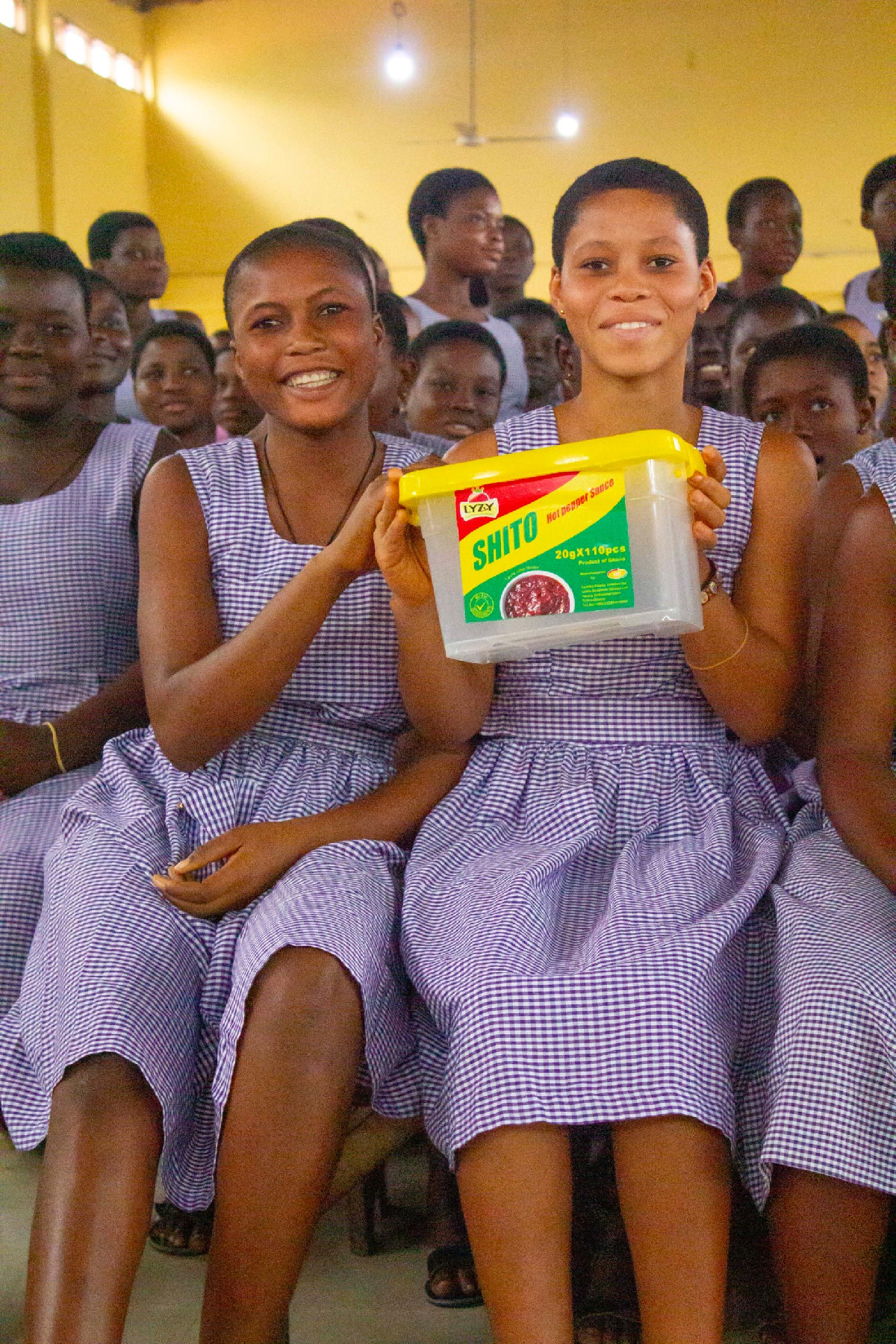 Brand influencer Rosemary Awudza Storms St Catherine SHS for special ...