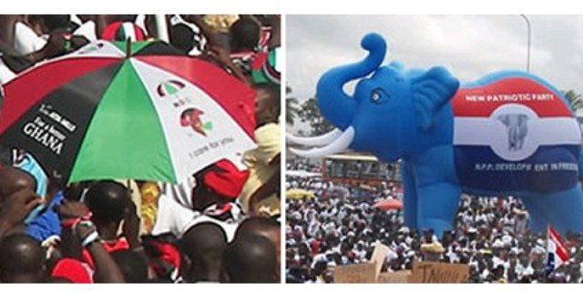 NDC and NPP Hold Final Rallies Ahead of December Polls.