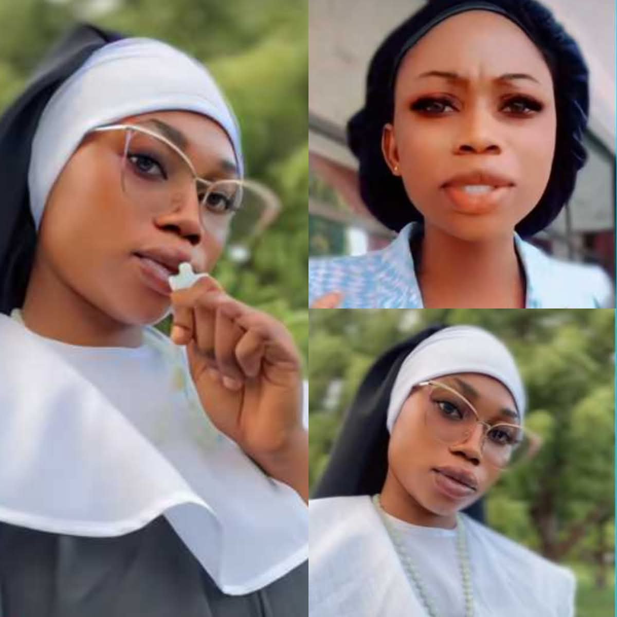 From 'Baddie' to Roman Sister: Ghanaian Lady's Transformation Sparks ...