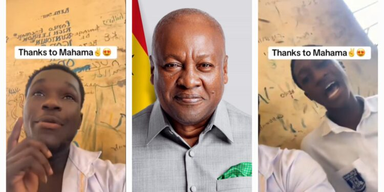 We eat sausage and Abena rice.” Free SHS students laud President Mahama.