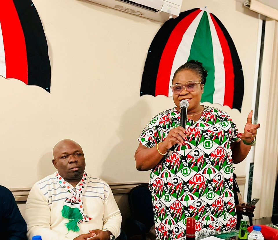 Deputy NDC Women’s Organizer and MASLOC CEO Abigail Elorm Mensah ...